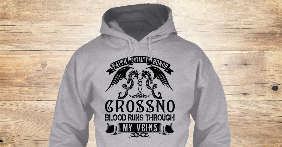 Crossno My Veins Name Shirts Products