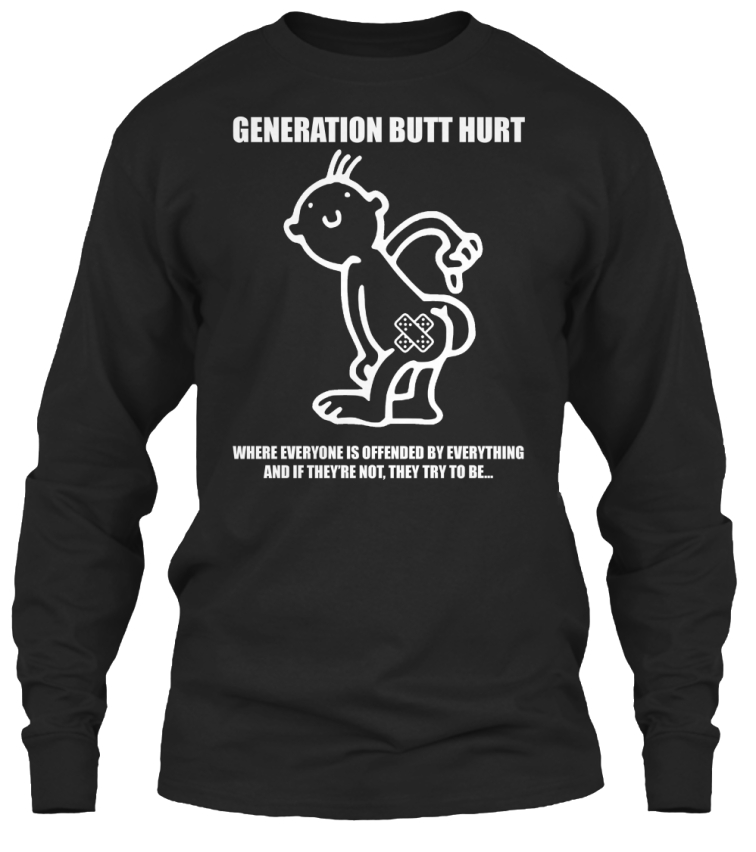 Generation Butt Hurt: Teespring Campaign